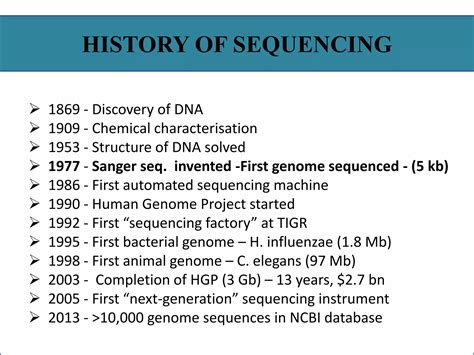 Next Generation Sequencing Pptx Biotech And Biomedical Industry