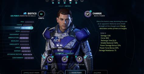 Best Adept Biotic Builds Mass Effect Andromeda Mea