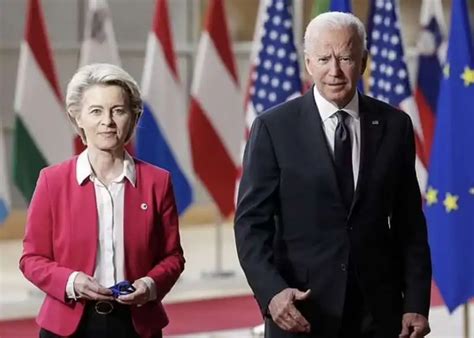Ursula Von Der Leyen Joe Biden