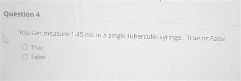 Solved Question 4you Can Measure 145 ﻿ml In A Single