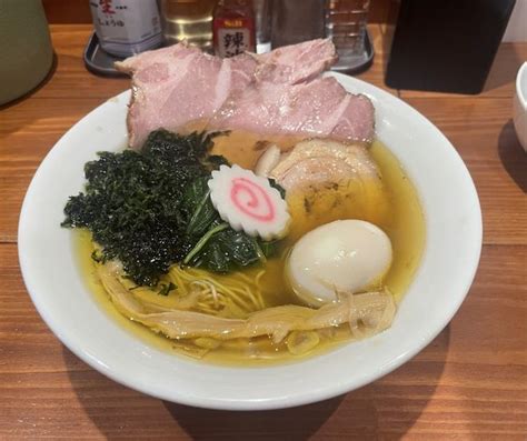 『特製塩そば』麺屋 真心のレビュー ラーメンデータベース