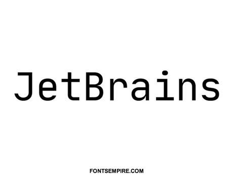Jetbrains Mono Font Free Download Fonts Empire