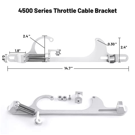 Snapklik Com Series Carburetor Throttle Cable Bracket Endxedo Aluminum Adjustable