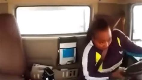 Astonishing Dashcam Footage Shows Moment Female Trucker Plunged Off
