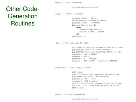 Ppt Syntactic Analysis Operator Precedence Parsing Recursive Descent