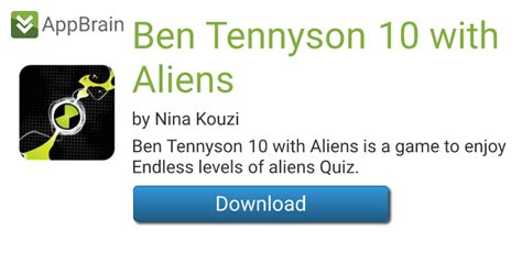 Ben Tennyson 10 With Aliens For Android Free App Download