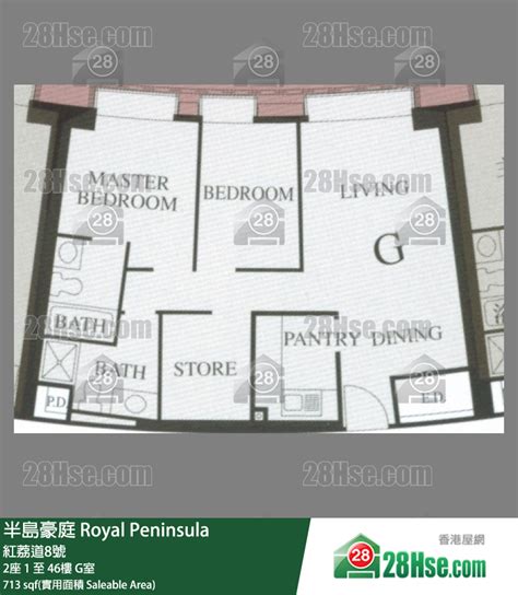 半島豪庭 2878493 租盤樓盤詳細資料 28hse 香港屋網