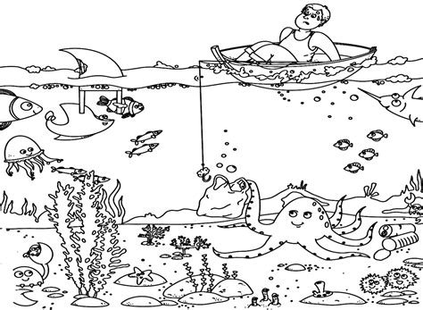 Octopus Coloring Pencil Of Octopus Coloring Pages