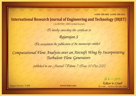 Rajarajan S On Linkedin Engineering Research Irjet Analysis