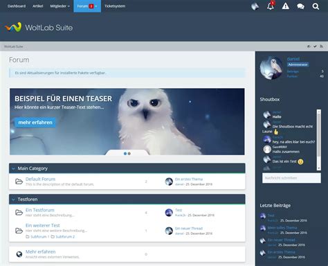 Stil Modern Flat Ui Woltlab®