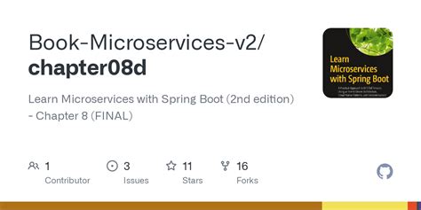 Github Book Microservices V2chapter08d Learn Microservices With Spring Boot 2nd Edition
