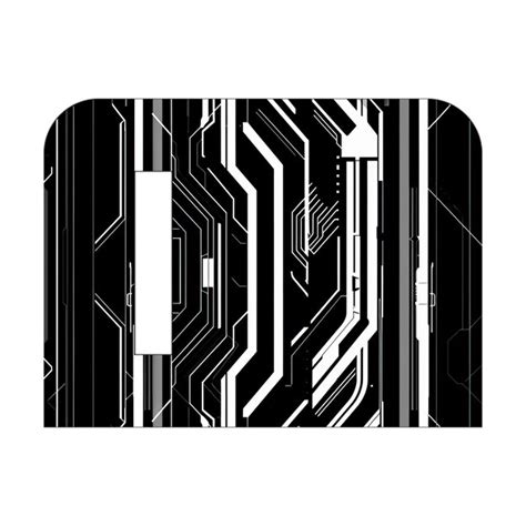 Premium Photo Photo Icons Input Pipe Icon Black White Technology Texture