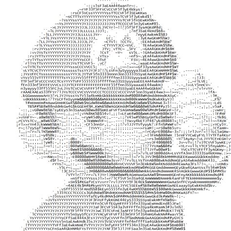 Ascii Mario By Kdasthenerd On Deviantart