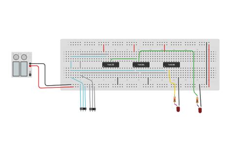 Circuit Design De Morgans Law 1 Tinkercad