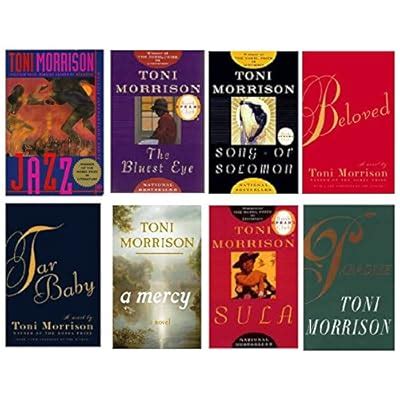 Toni Morrisons 8 Book Set Jazz The Bluest Eye Song Nepal Ubuy