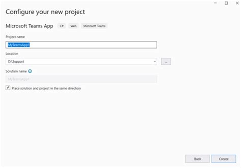 Getting Started With Microsoft Teams App In Visual Studio Syncfusion