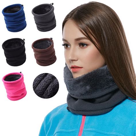 Neck Warmer Beanie Scarf Hood Men Women Snood Ski Hat Face Cover Head
