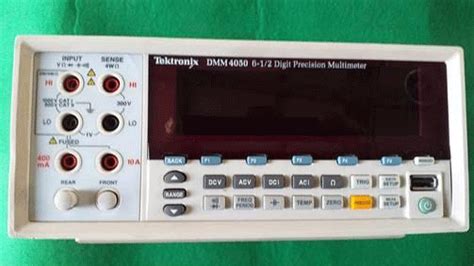 Tektronix Dmm4050 65 Digit Digital Precision Multimeter Rescience