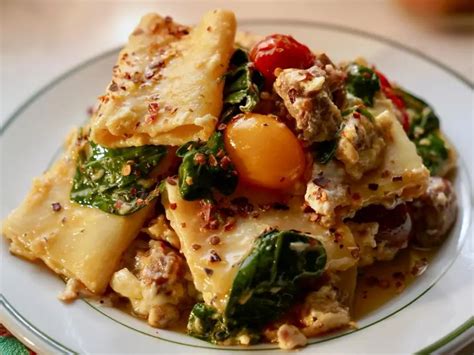 Giant Sausage Pasta Recipe Molly Yeh Food Network