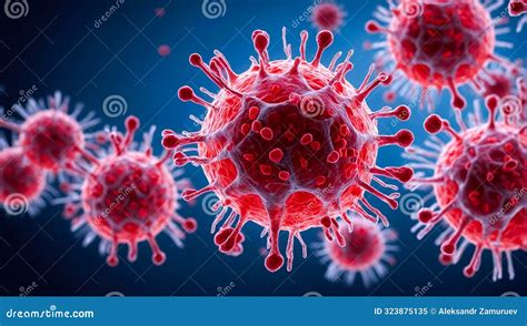 Human System Virus Or Bacteria Cells Structure Illustration Stock Illustration Illustration Of