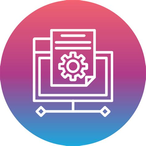 File Management Generic Flat Gradient Icon