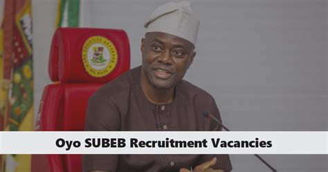 Oyo Subeb Recruitment 2025 2026 Open Job Vacancies