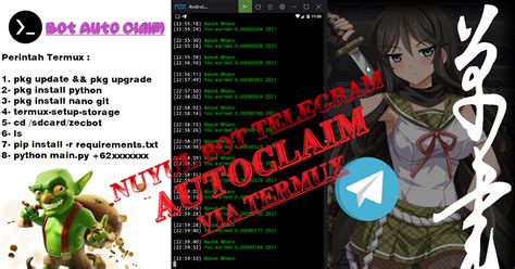script termux telegram