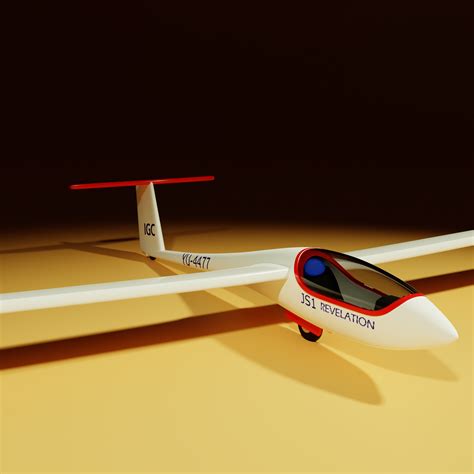 Download Stl File Jonker Js 1 Revelation Glider Sailplane Miniature • 3d Printing Design ・ Cults