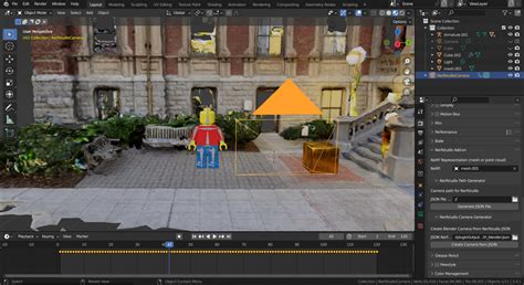 Blender VFX Add On Nerfstudio