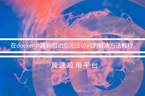 在docker中遇到启动后无法访问的解决方法教程 翼速应用