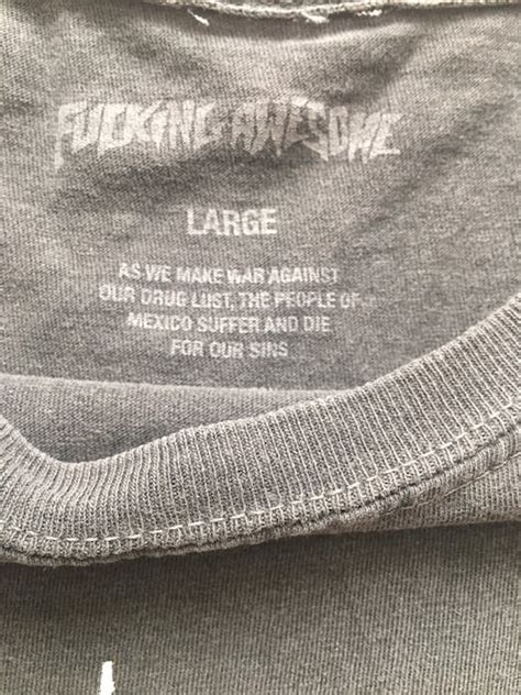 Fucking Awesome Sid And Nancy Fucking Awesome Grey Heather Very Rare