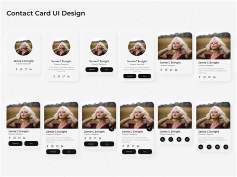 Card Component Designs Themes Templates And Downloadable Graphic Elements On Dribbble