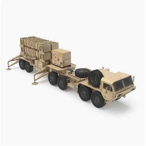 Oshkosh Hemtt M983a4 Patriot Tractor Truck 2011 Modelo 3d 149 3ds