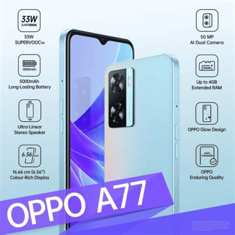 Oppo A77 Dual Sim 128gb4gb Fonexpress Kenya
