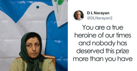 Iranian Activist Narges Mohammadi Wins Nobel Peace Prize Is Far From