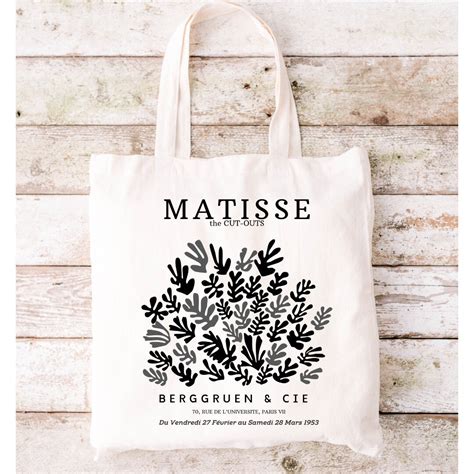 Art Tote Bag Matisse Tote Bag Henri Matisse Tote Bag Tote Etsy