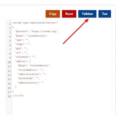 Local Business Schema Generator Tool