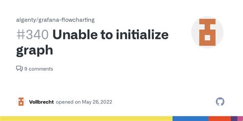 Unable To Initialize Graph · Issue 340 · Algentygrafana Flowcharting · Github