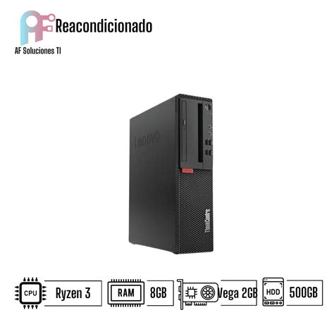 Computador Lenovo Thinkcentre M715S Ryzen 8Gb - 500Gb -2Gb V | Knasta Chile
