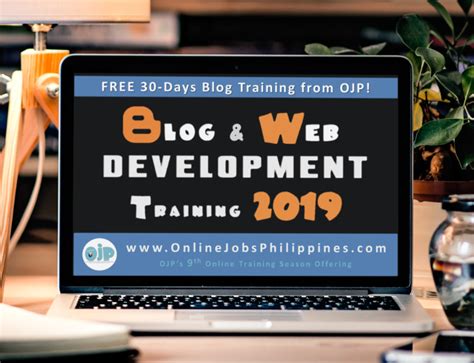 Blog And Web Development Training Course 2019 Online Jobs Philippines