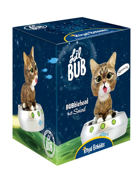Lil Bub Talking Bobblehead Royal Bobbles