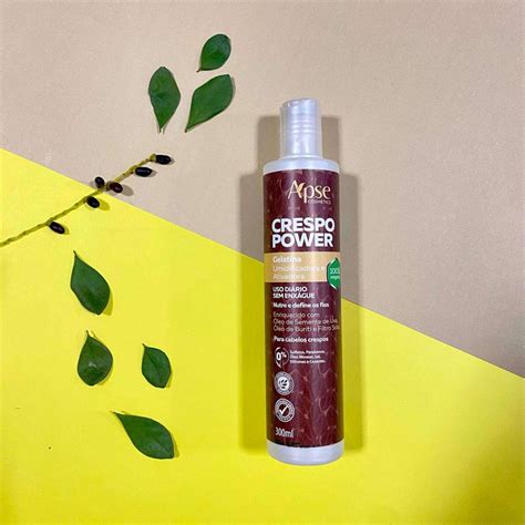 Kit 3 Gelatina Umidificadora E Ativadora Crespo Power Vegano 300ml