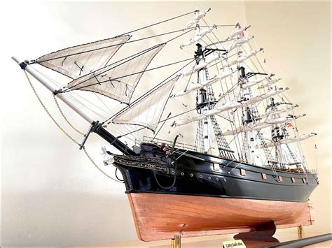 Large Cutty Sark Model Ship British Tea Clipper