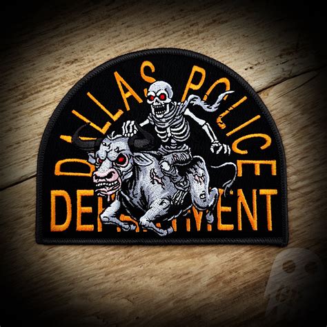 Patch 2024 Halloween Dallas Tx Pd 2024 Halloween Patch Ghost Patch