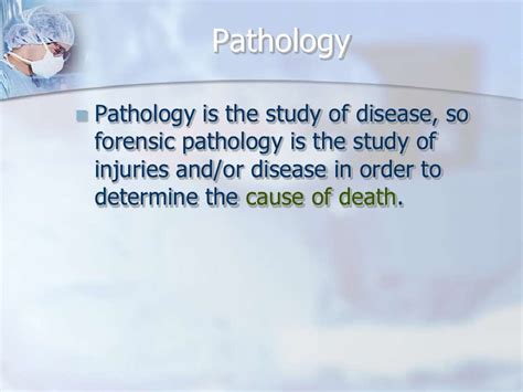 Forensic Pathology