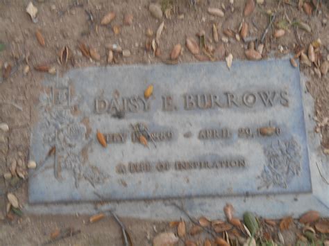 Daisy Ellinor Coons Burrows 1889 1980 Find A Grave äreminne