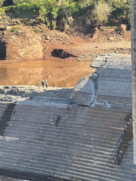 Fotos Da Barragem 14 De Julho Que Rompeu Devido As Fortes Chuvas No