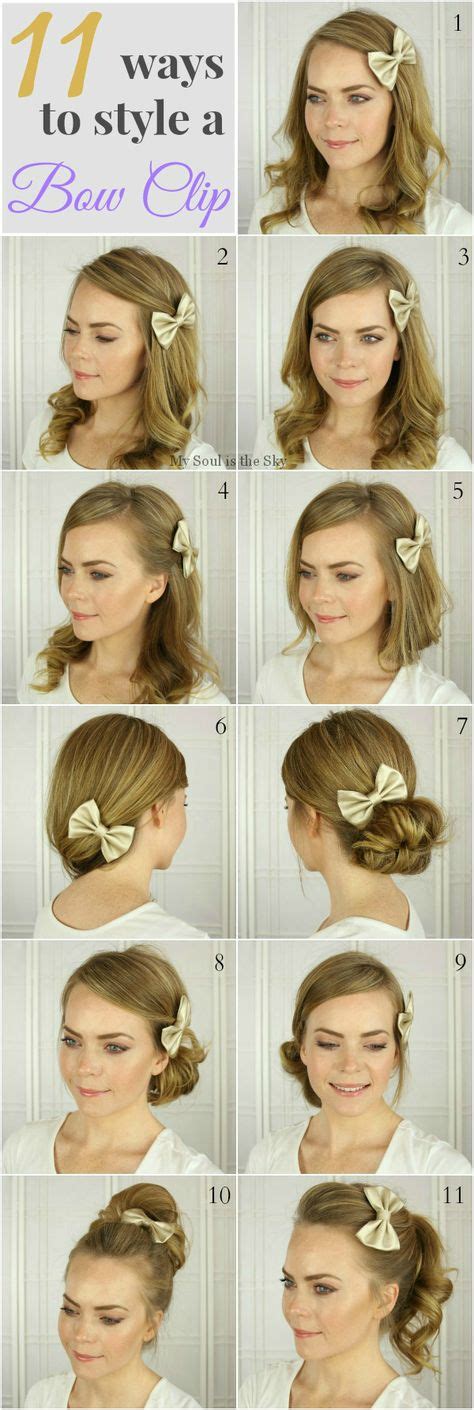 Cute Hair Bow Hairstyle