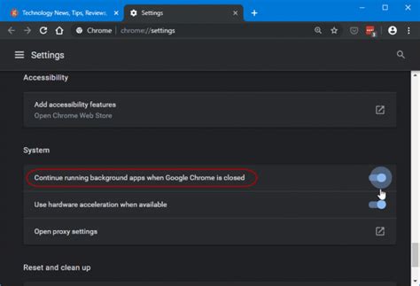 Stop Google Chrome From Running In The Background After Closing It
