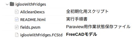 dexcsPlus iglooWithFridges オープンCAEコンサルタントOCSE